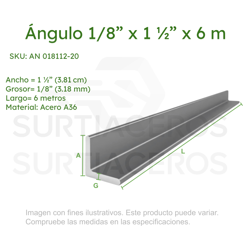Lista De Precios ngulos Surtiaceros
