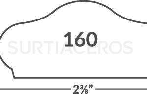 Perfil 1400 C-18 (Riel chico) X 6 MTS – Surtiaceros
