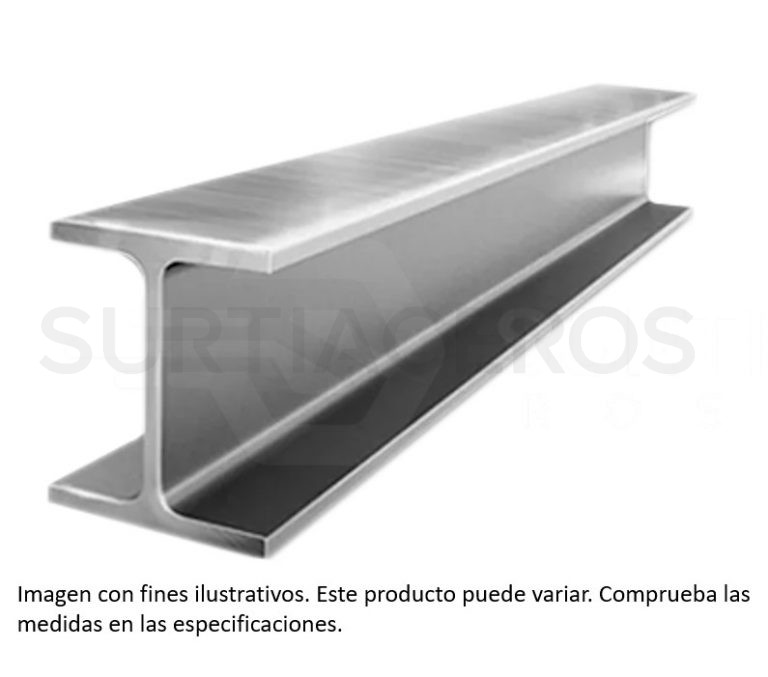 Viga 24″ x 7″ x 12 MTS 92.3 kg/m 62lbs/ft (Esp patín: 0.59″ Esp Alma: 0 ...
