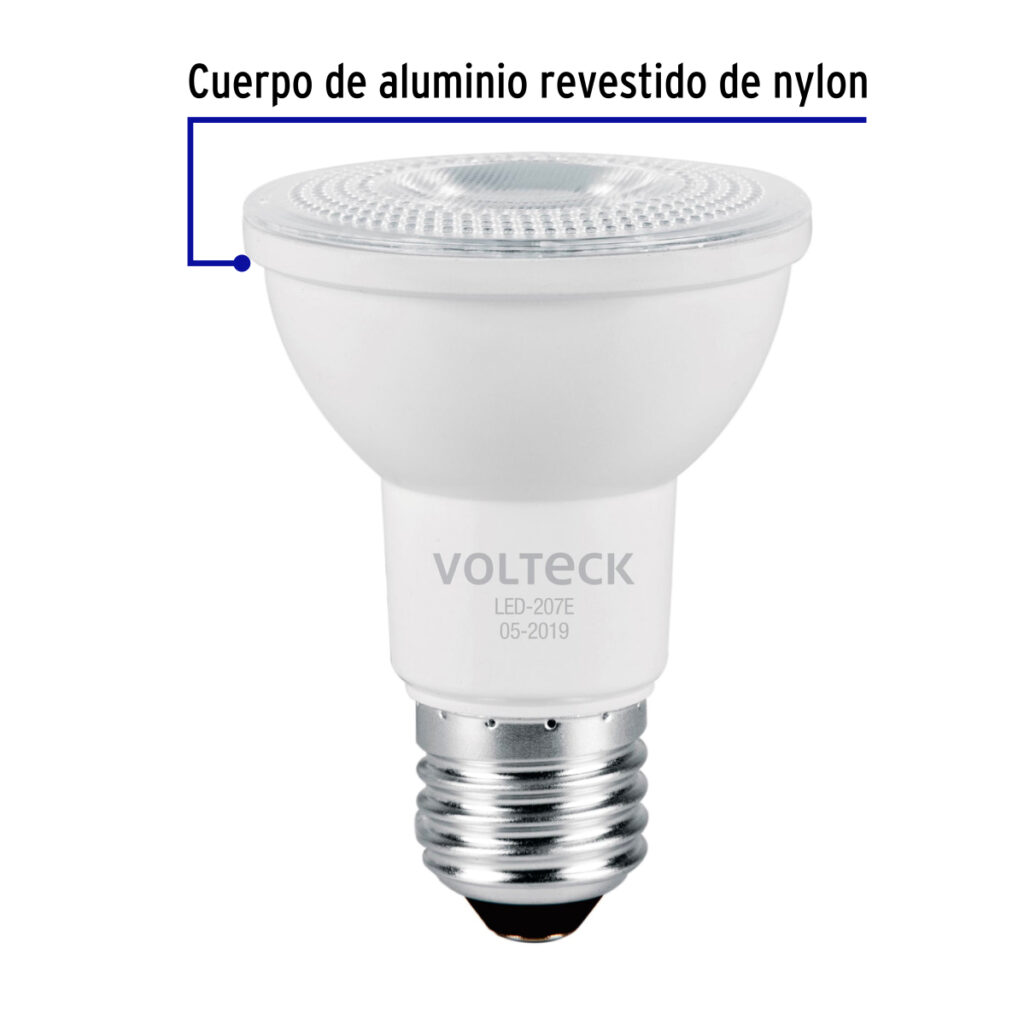 Lámpara de LED 6 W tipo PAR 20 luz de día VOLTECK – Surtiaceros
