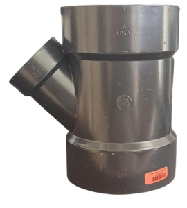 Yee Reducción ABS Sanitaria 4″ X 2″ – Surtiaceros