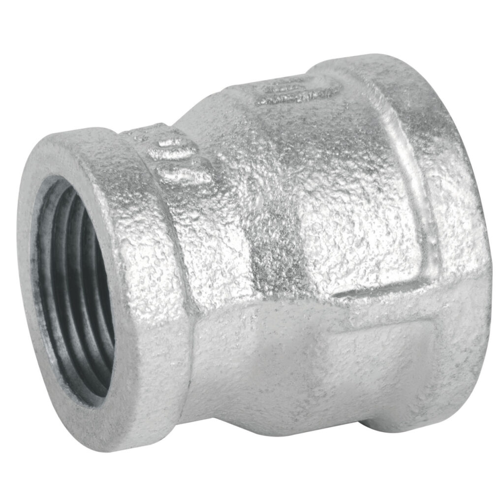 Reducción campana con rosca de 3/4″ a 1/2″ galvanizado (CG-291) – Surtiaceros